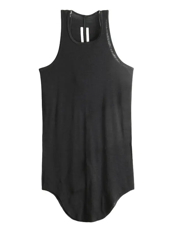 Rick Owens Ribbed Tank - Black