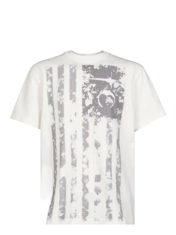 THUG CLUB Vintage Old Glory T-shirt - White