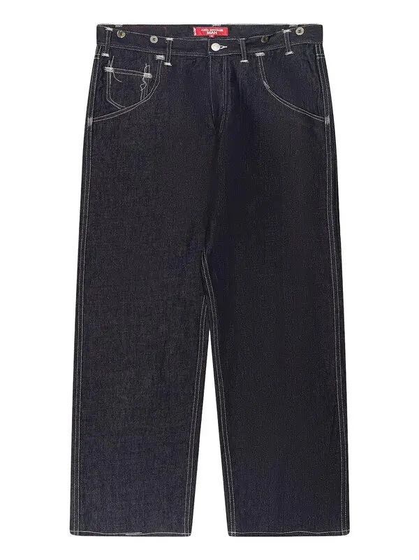Junya Watanabe Linen Denim Trousers - Blue
