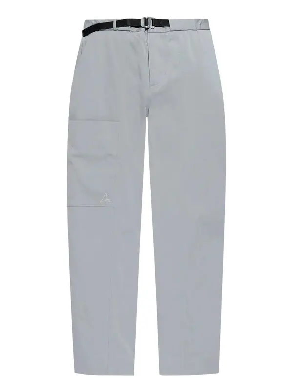 ROA Climbing Trousers With Integrated Belt - Grey
