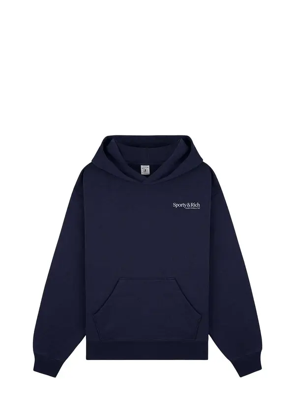 SPORTY & RICH Modern Hoodie - Blue