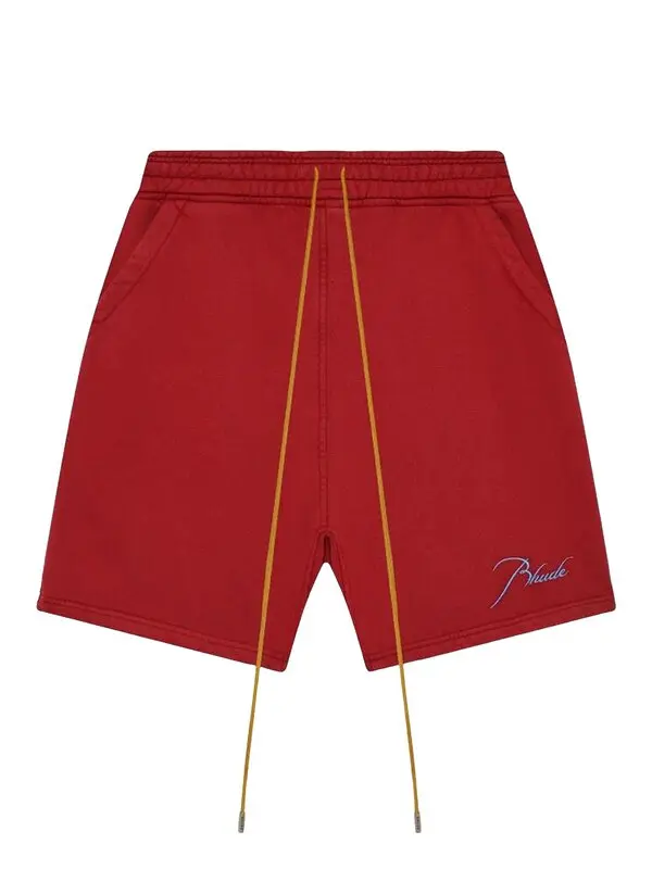 Rhude Classique Sweatshort Riviera - Red