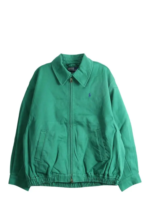 Polo Ralph Lauren Zip-up Twill Jacket - Green