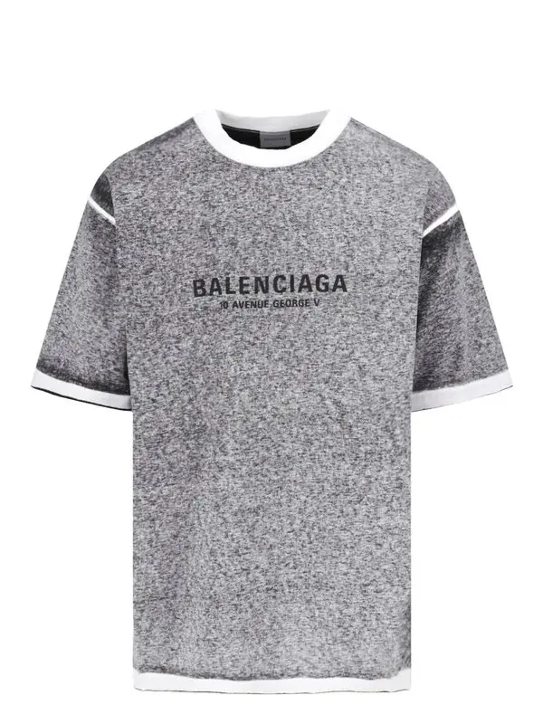 Balenciaga T-shirt "sketchy - Gray