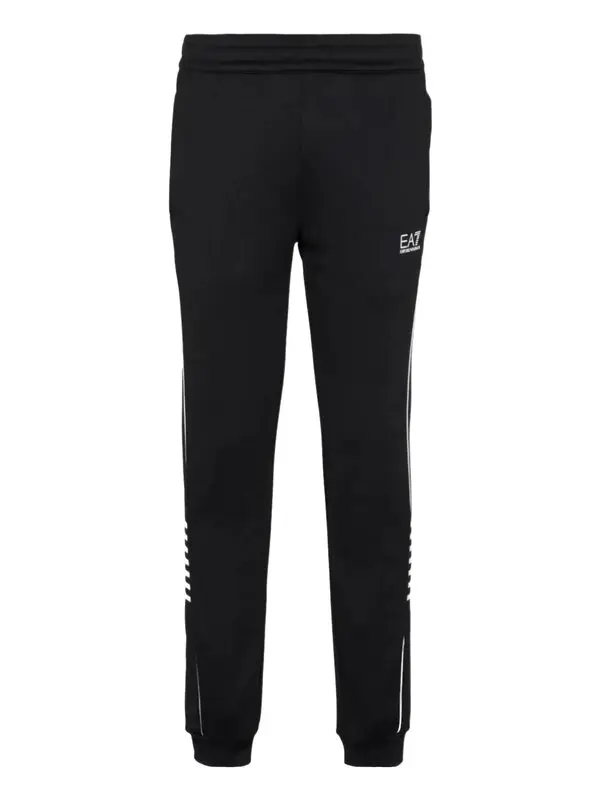 EA7 Logo Decal Sweatpants - Black
