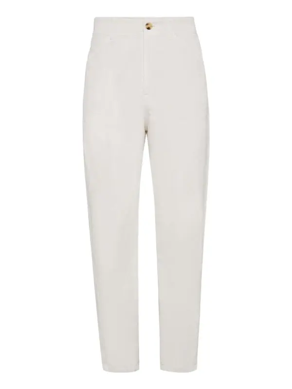 Brunello Cucinelli Gabardine Utility-pocket Trousers - Original Color