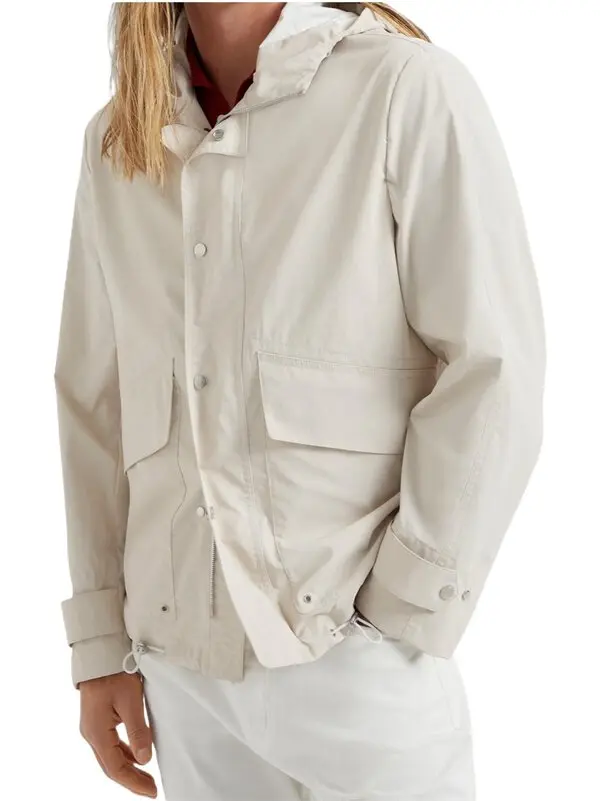 Brunello Cucinelli Water-resistant Parka Jacket - Nude