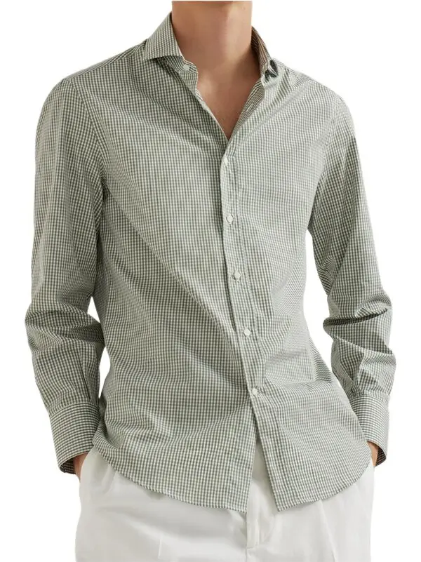 Brunello Cucinelli Long-sleeve Shirt - Khaki