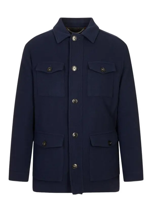 Canali Long-sleeved Casual Jacket - No