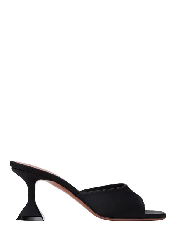 Amina Muaddi Lupita 70 High-heeled Sandals - Black
