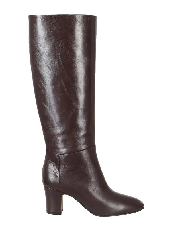 Alberta Ferretti Block Heel Knee-high Boots - Brown