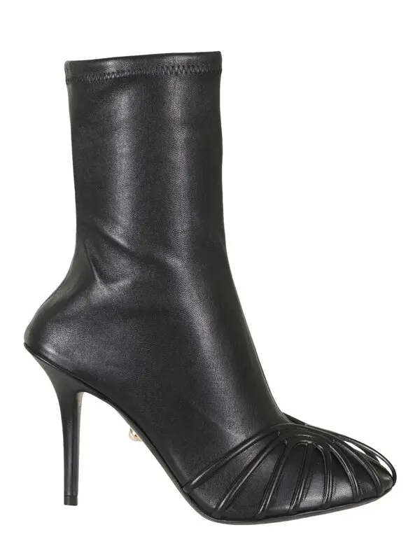 ALEVI MILANO Karen Stiletto Ankle Boots - Black