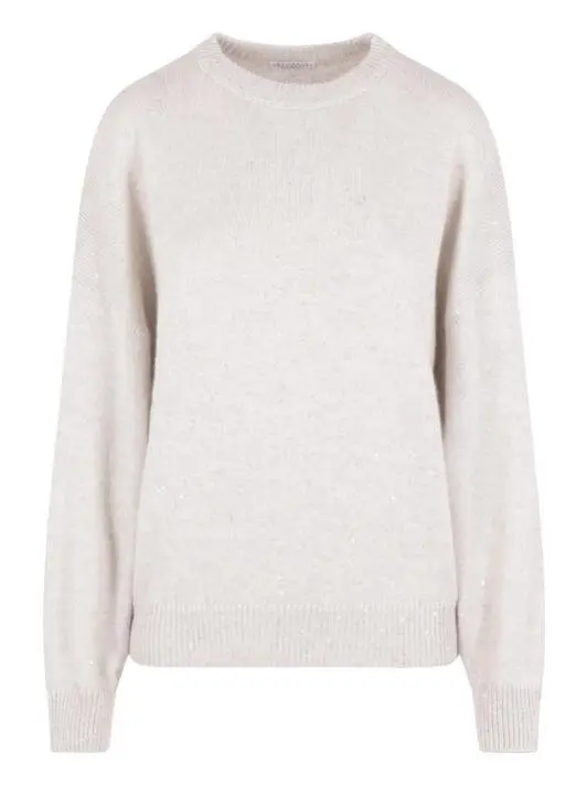 Brunello Cucinelli Long-sleeved Crewneck Jumper - No
