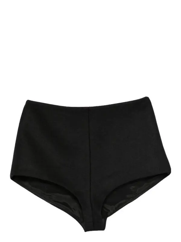 Andamane The Attico Tami High-waisted Shorts - Black