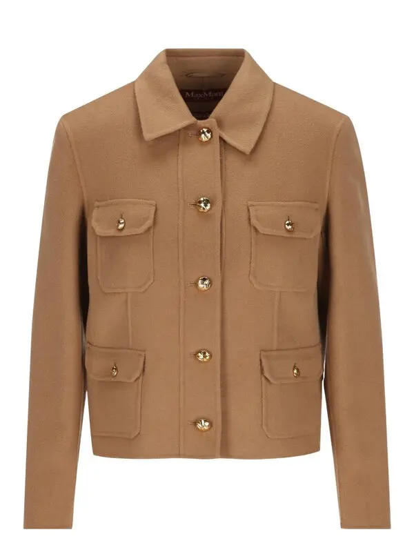 Max Mara Venere Button-up Jacket - No