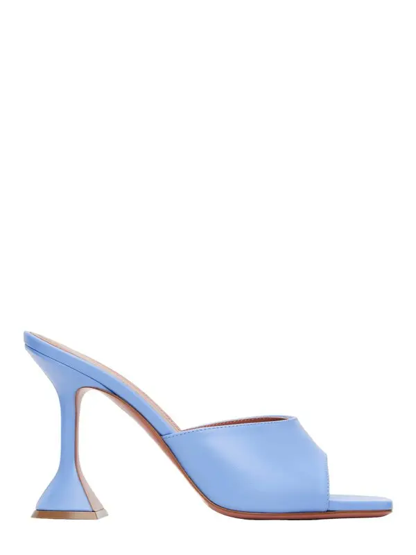 Amina Muaddi Lupita 95 High-heeled Sandals - Light Blue