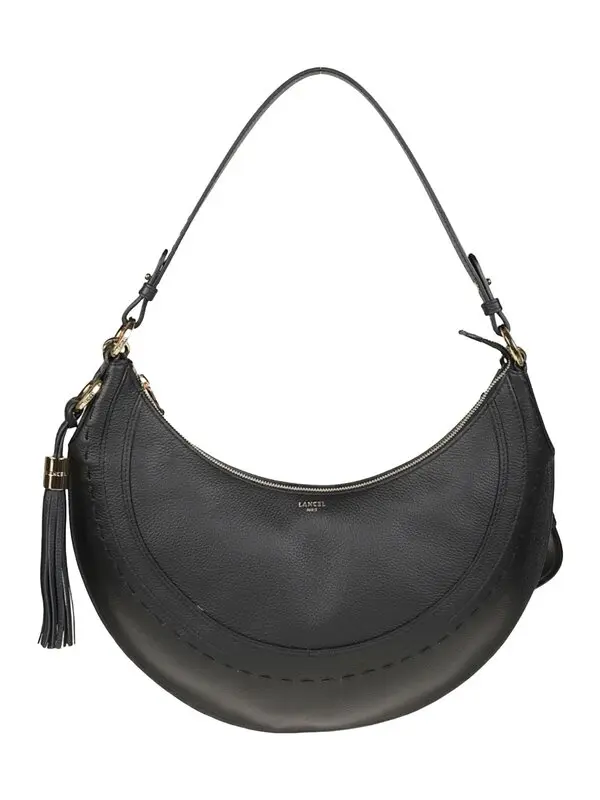 LANCEL Zippered Handbag - Black