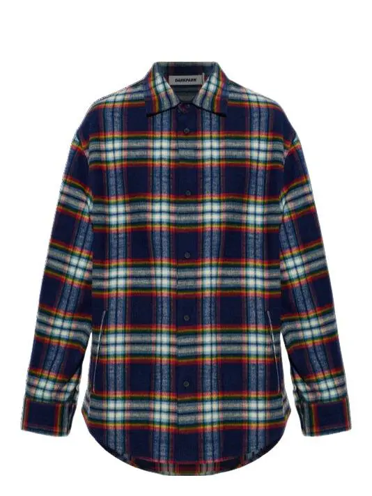 DARKPARK Keanu Checked Shirt - Black