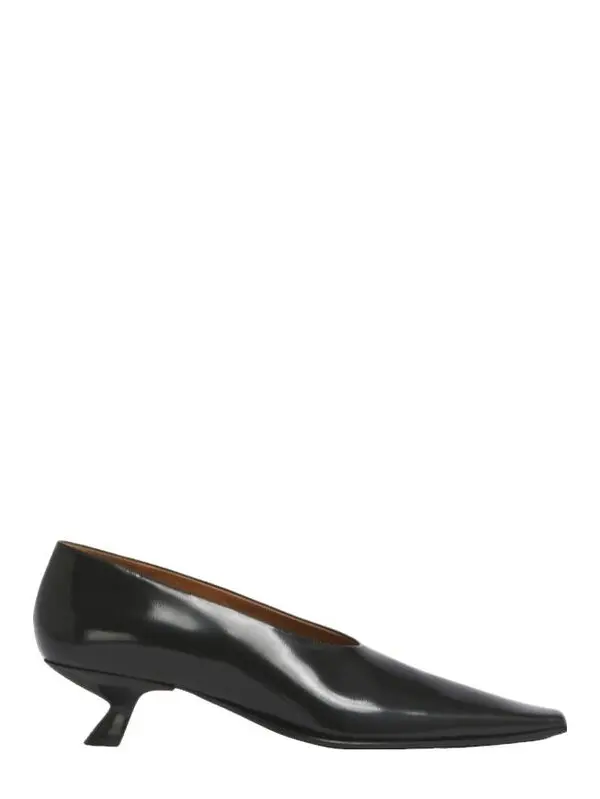 Marni Cindi Square-toe Pumps - Black