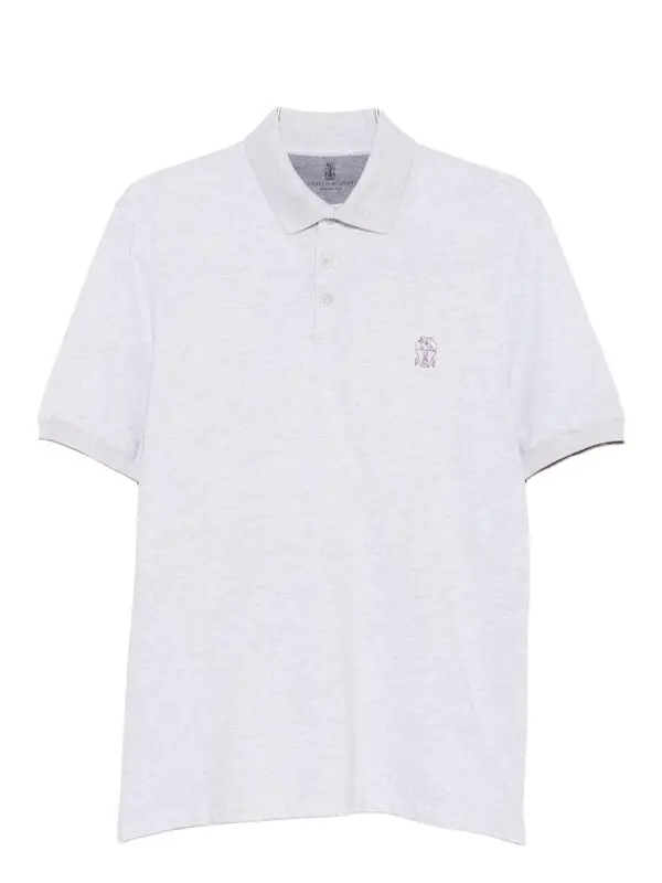 Brunello Cucinelli Short-sleeved Polo Shirt - No