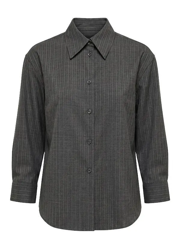 JIL SANDER Pinstripe Shirt - Koala