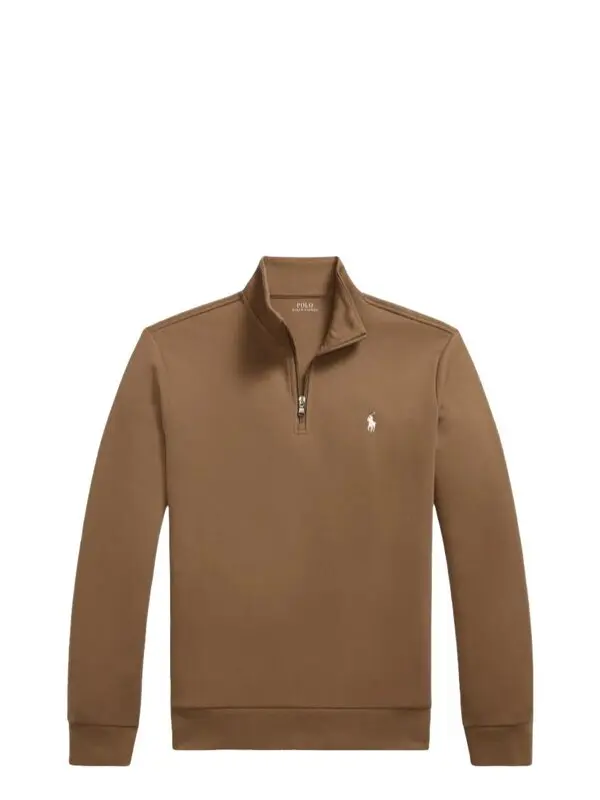 Ralph Lauren Pony Quarter-zip Sweatshirt - No