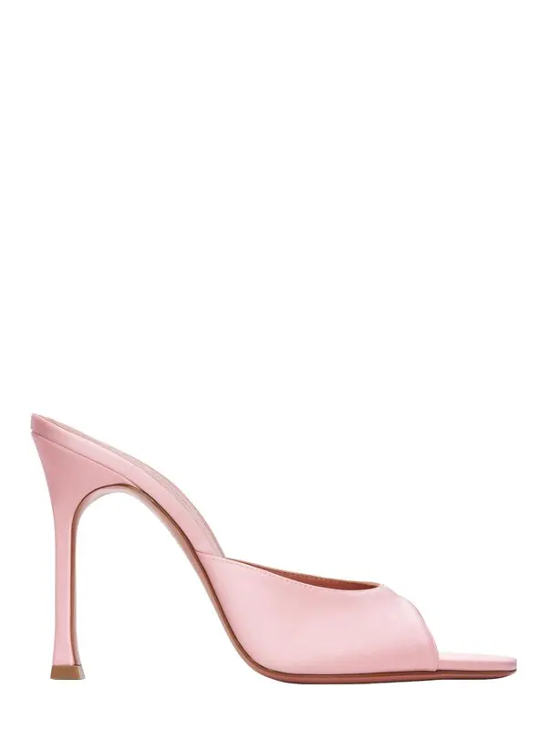 Amina Muaddi Alexa 105 Stiletto Heel Sandals - Light Pink