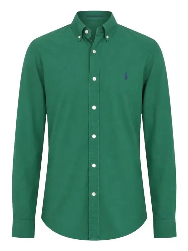 Polo Ralph Lauren Garment-dyed Oxford Shirt - Green