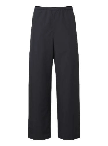 JIL SANDER Technical Wide-leg Pants - Black