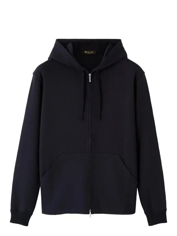 Loro Piana Whitney Bomber Jacket - Navy Blue