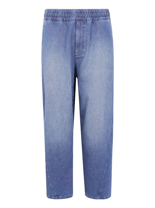 Emporio Armani Wide Leg Jeans - Blue