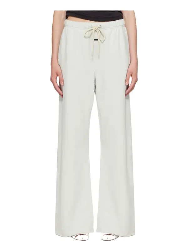 Fear Of God Drawstring Wide Leg Sweatpants - Washed Ash
