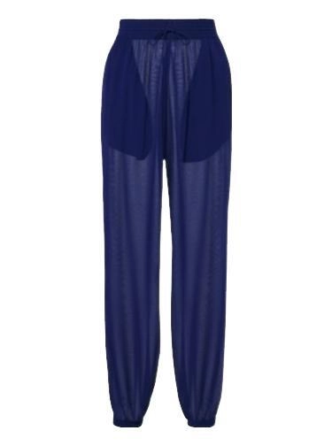 Christopher Esber Silk Balloon Pants - Blue