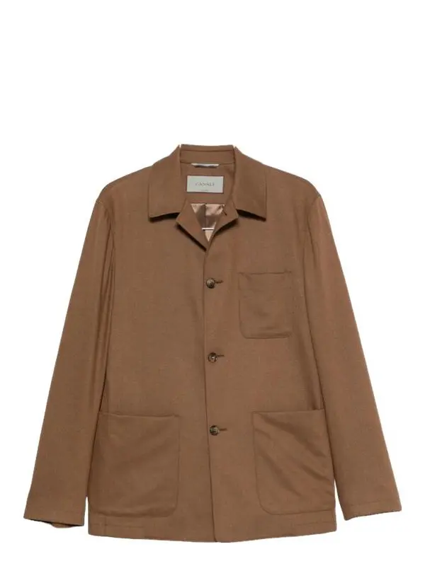 Canali Long-sleeved Shirt Jacket - No
