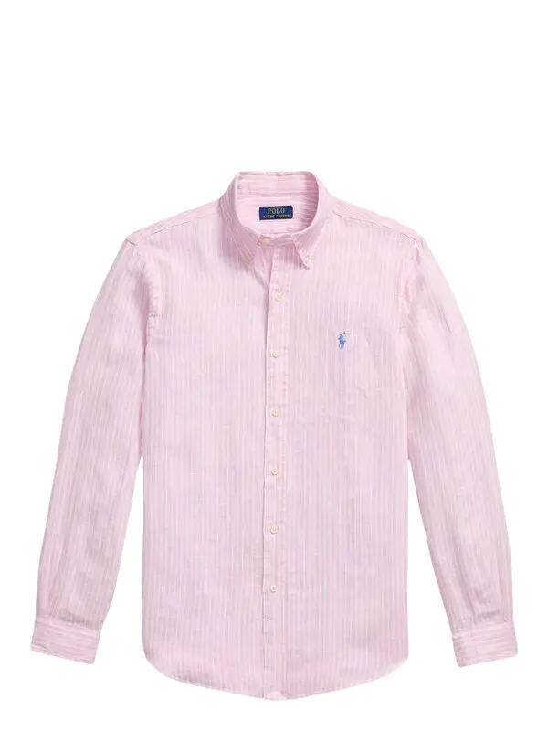 Polo Ralph Lauren Striped Button-down Shirt - Pink