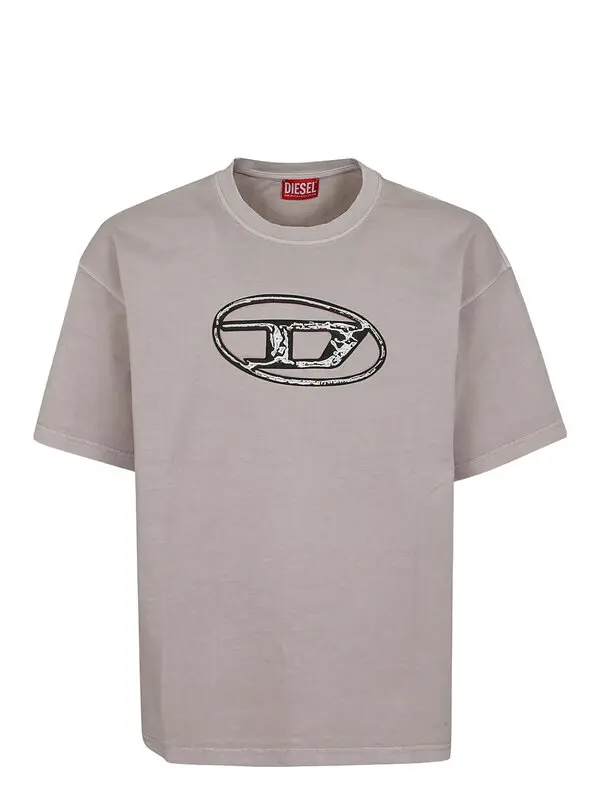 DIESEL® T-boxt-q22 Faded T-shirt - Gray