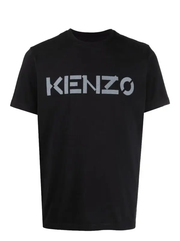 Kenzo Logo-print Short-sleeve T-shirt - Black