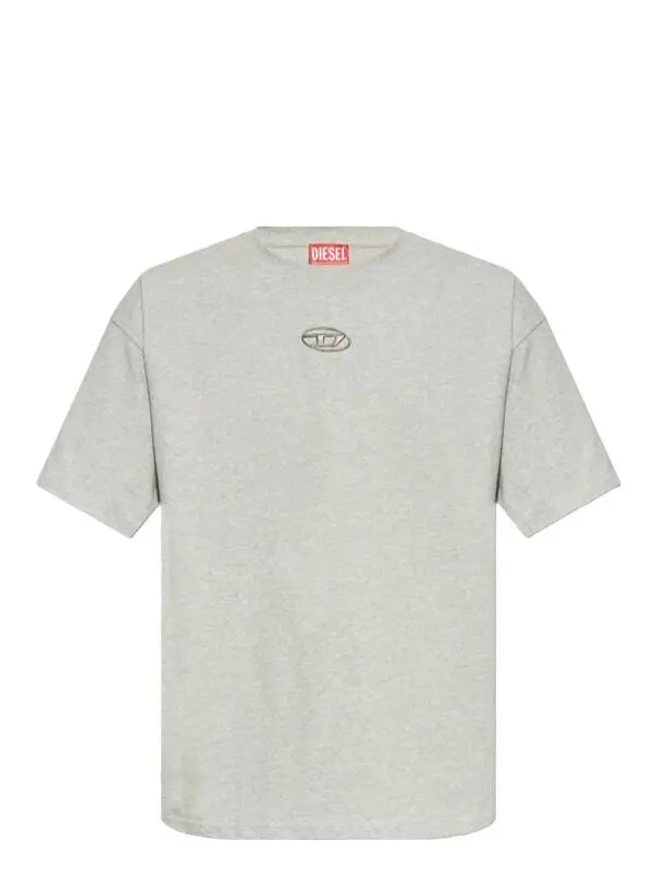 DIESEL® T-boxt-s5 Logo Plaque T-shirt - Grey