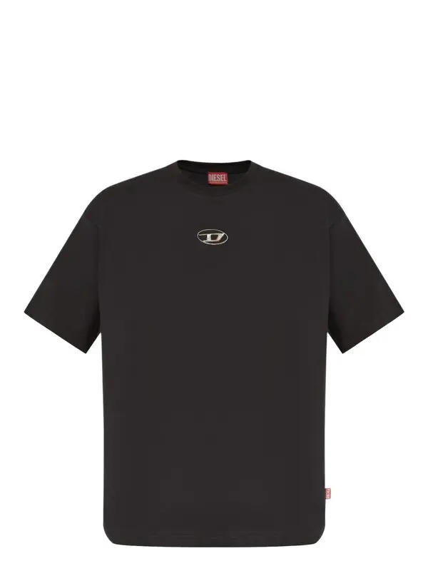 DIESEL® T-boxt-s5 Logo Plaque T-shirt - Black