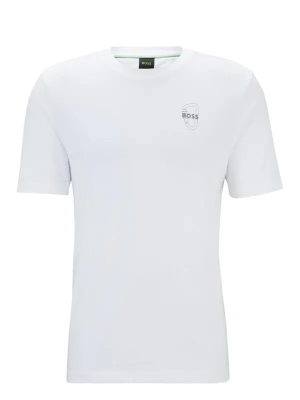 Hugo Boss Graphic-print T-shirt - White