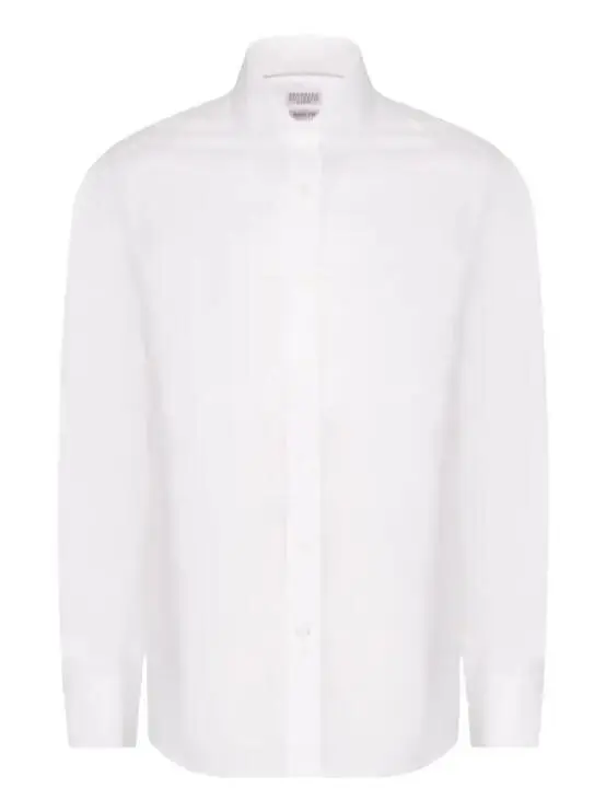 Brunello Cucinelli Long Sleeve Shirt - White