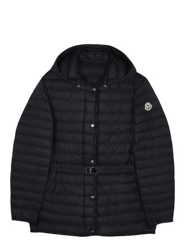 Moncler Logo Patch Padded Jacket - Black