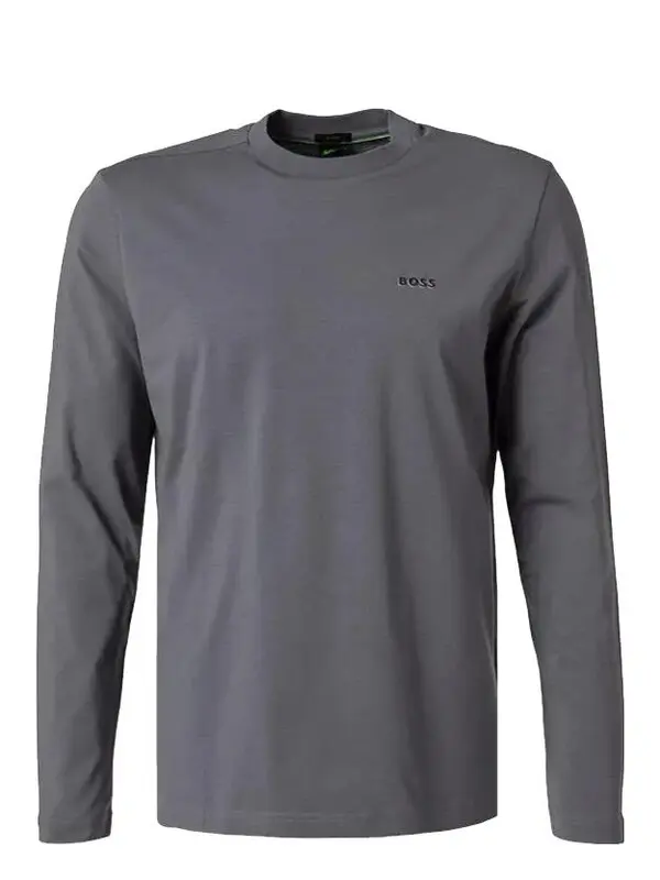 Hugo Boss Logo Pattern T-shirt - Gray