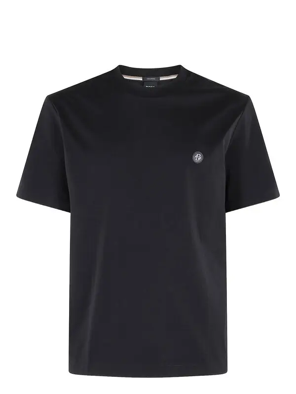 Hugo Boss Double B-monogram Crewneck T-shirt - Black