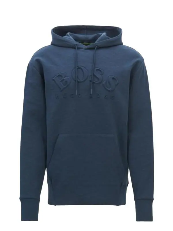 Hugo Boss Hooded Sweater - Blue