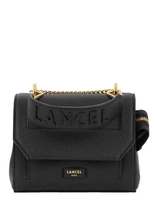 LANCEL Ninon Chain Linked Shoulder Bag - Black