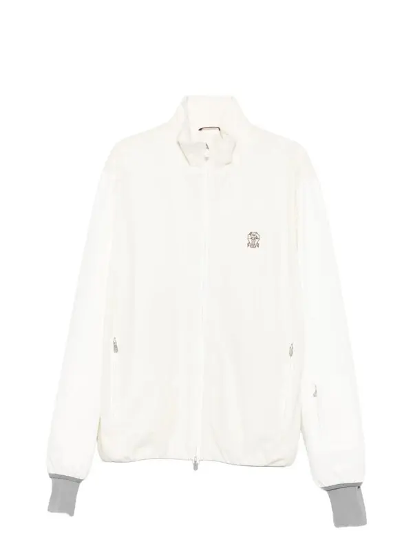 Brunello Cucinelli Wool-blend Zip-up Jacket - No