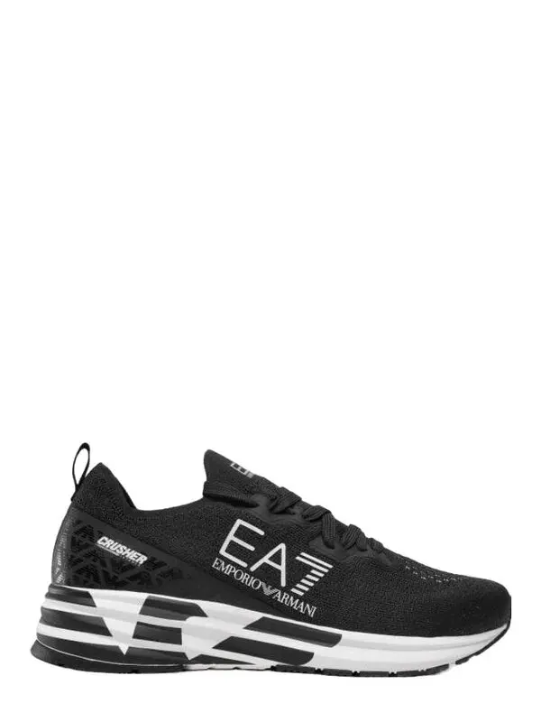 EA7 Crusher Distance Low-top Sneakers - Black
