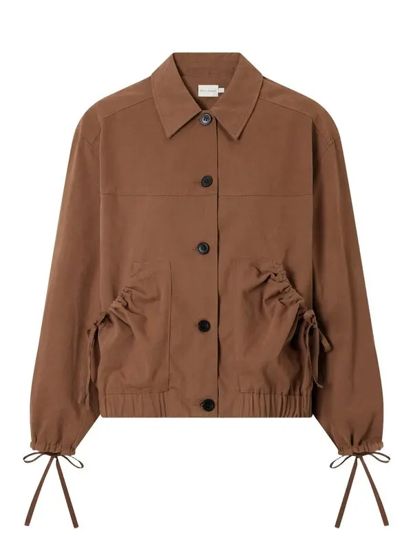 DEIJI STUDIOS Organic Cotton Jacket - Brown