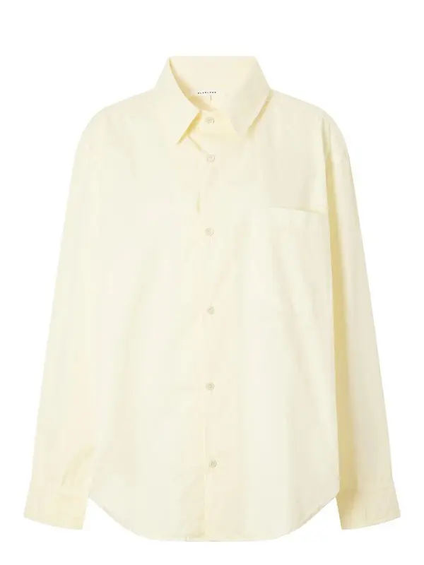 SLVRLAKE Cleo Cotton Shirt - Yellow